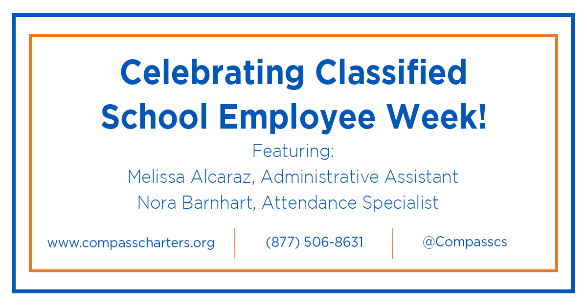 Let’s Celebrate Classified School Employees! - Compass Charter Schools